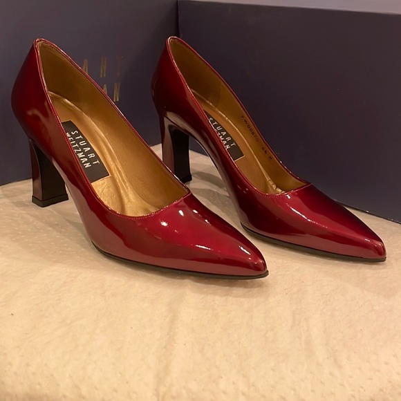 Stuart Weitzman | Shoes | New Stuart Weitzman Tia Cranberry Quasar ...